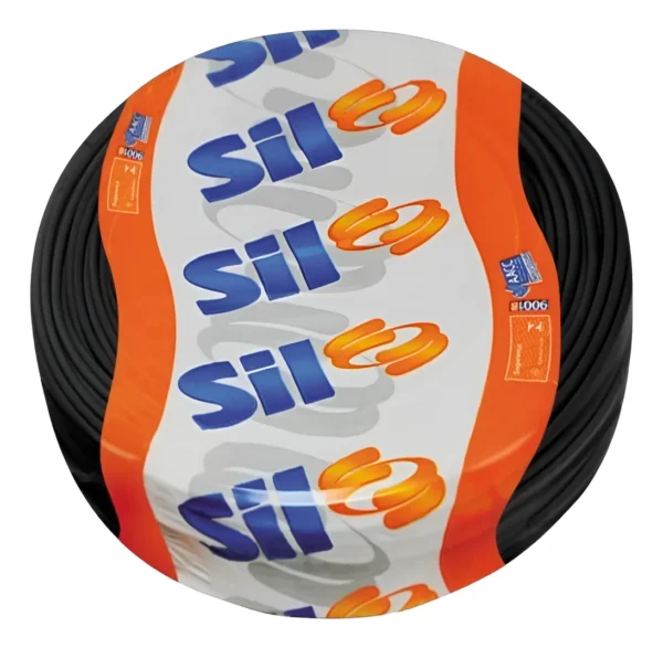 Cabo Flexível 16mm Preto Sil - 100 Metros - JRC DISTRIBUIDORA